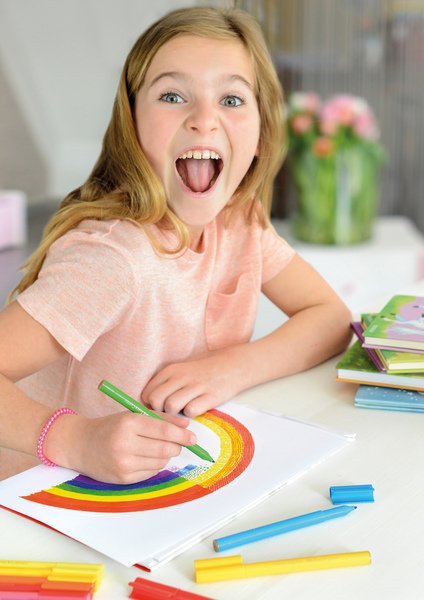 Faber Castell FC-155579 Uitwasbare Connector Stiften Koffer 80 Stuks ...