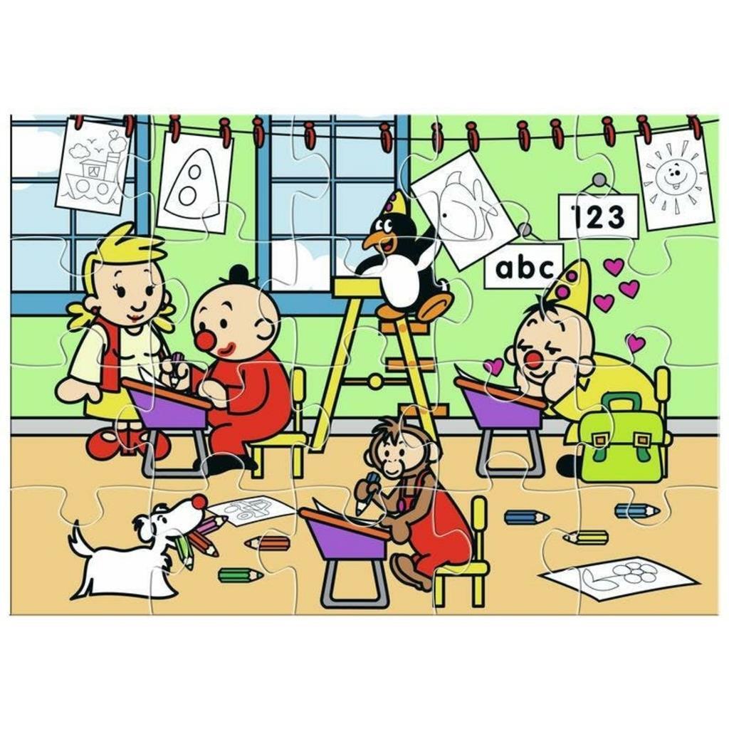 Bumba Puzzel Dag Juf 20 Stukjes - Allaz