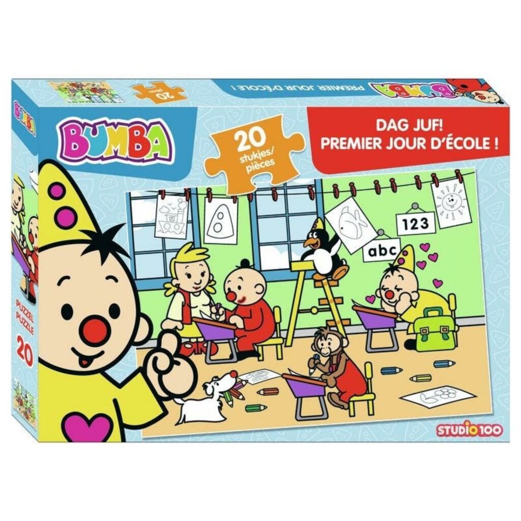 Bumba Puzzel Dag Juf 20 Stukjes - Allaz