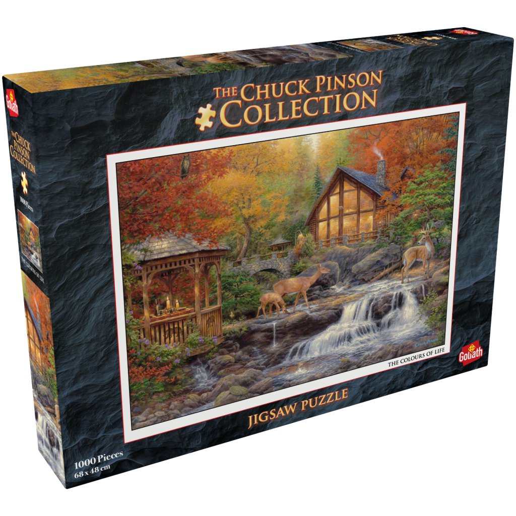 Goliath Puzzel The Chuck Pinson Collection The Colours of Life 1000 ...