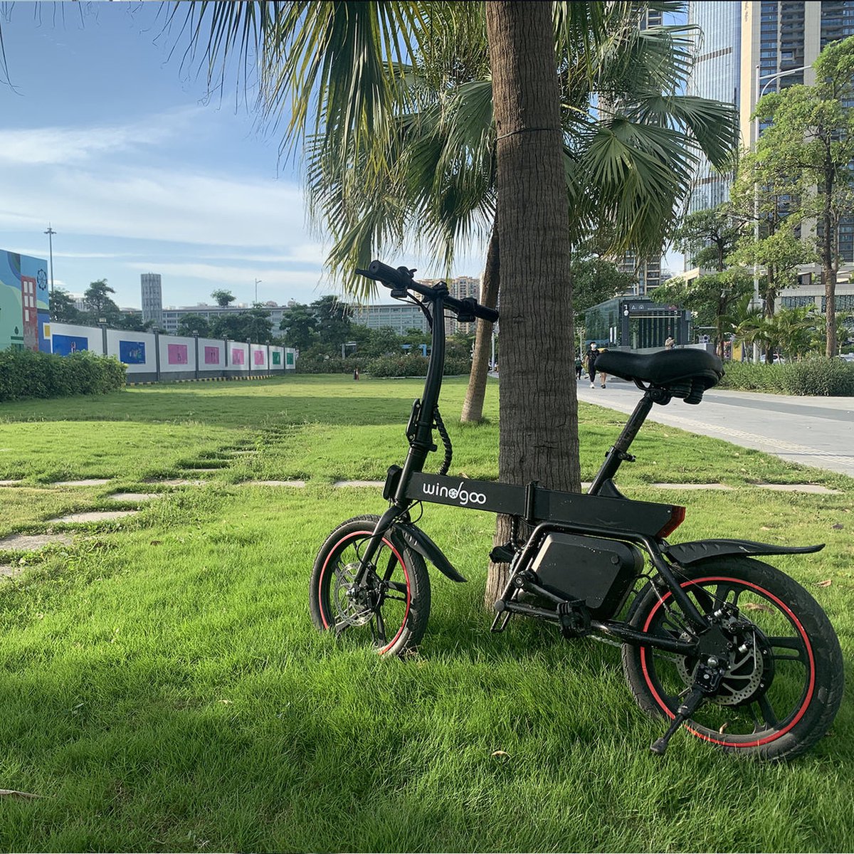 Windgoo B20 PRO Elektrische vouwfiets - Bluetooth - Zwart - Allaz