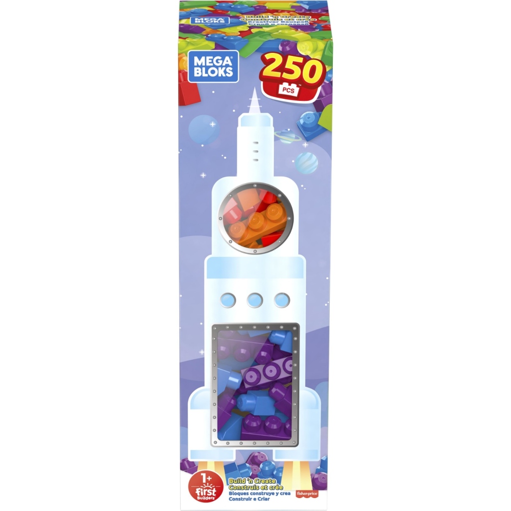 Mega Bloks Build and Create Box 250-delig - Allaz